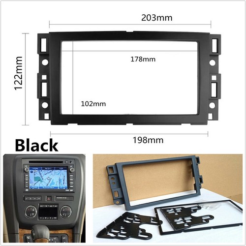For Buick GMC Chevy Pontiac 2Din Radio Stereo Dashboard installation ...