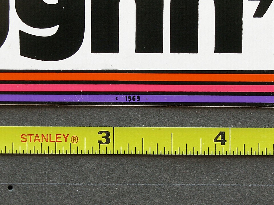 "WYNN'S" Vintage 1969 (mactac) Drag Racing Sticker ** NHRA U.S ...