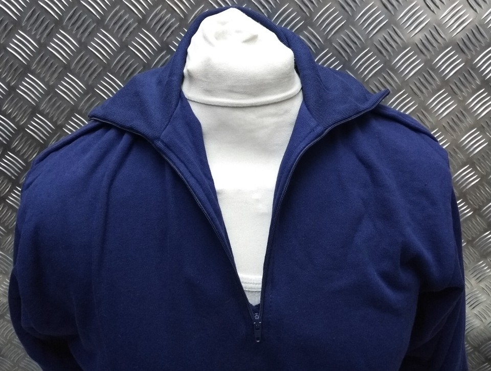 RN FR Norgi Flame Retardant STD weight Zip Neck Top Royal Navy Issue ...