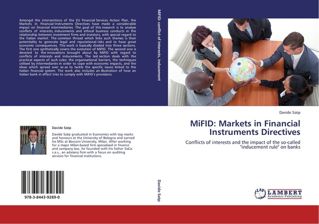 Mifid: Markets in Financial Instruments Directives von Davide Szép ...