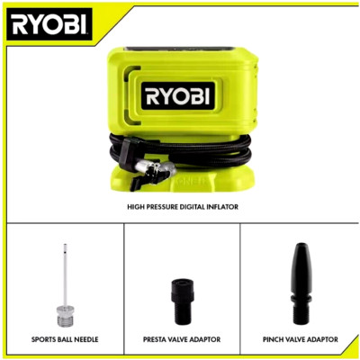 RYOBI ONE+ 18V Cordless High Pressure Digital Inflator | eBay