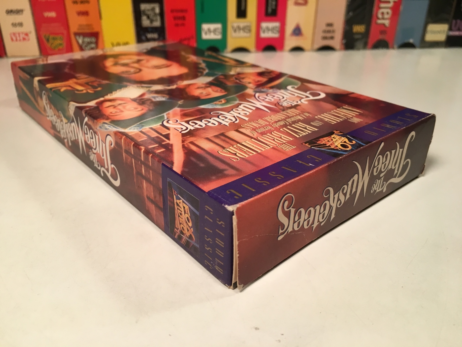The Three Musketeers Musical Action Comedy VHS 1939 Ritz Brothers Don ...