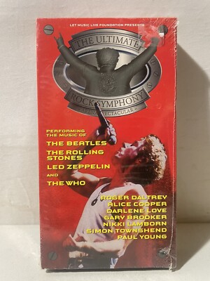 The Ultimate Rock Symphony - VHS - 1999 - BRAND NEW Sealed VINTAGE RARE ...