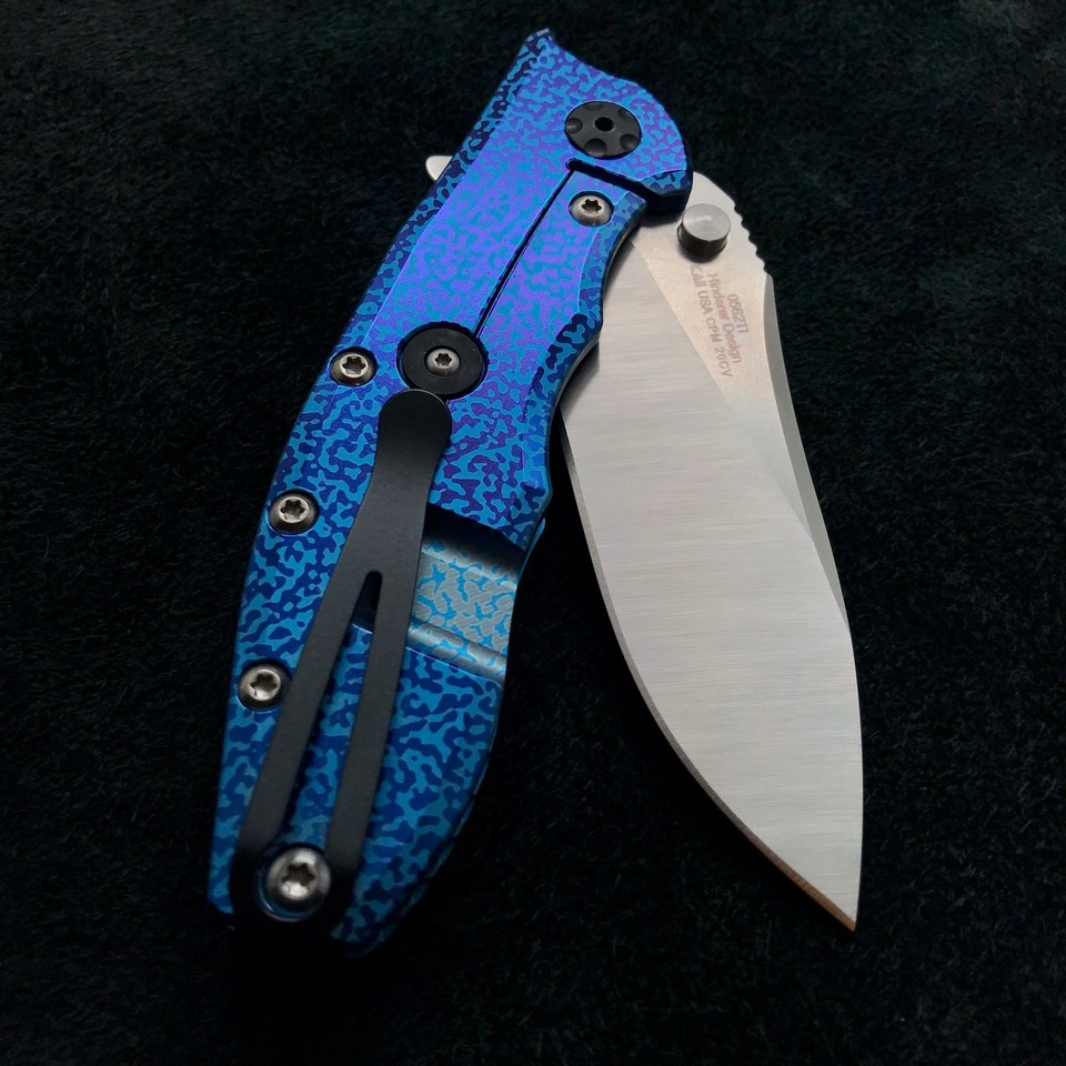 Zero Tolerance 0562Ti Flipper Rick Hinderer Plain Edge ZT 0562 Super ...