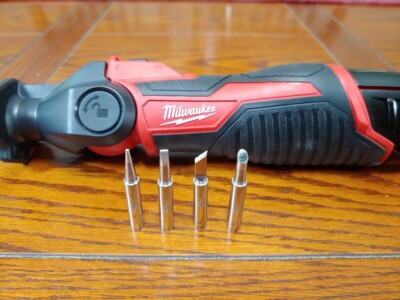 5 100% New Replacement Tips For Milwaukee M12 Soldering Iron 2488-20 ...