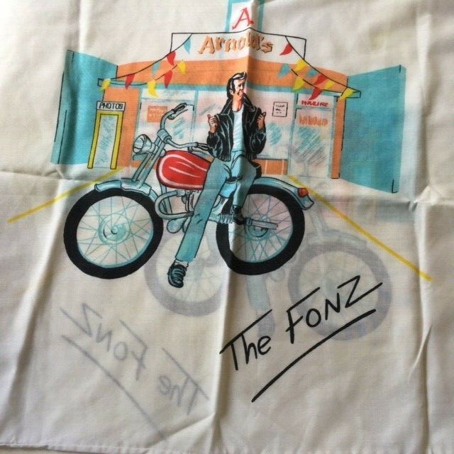 VINTAGE "THE FONZ - HAPPY DAYS AT ARNOLD'S" PAIR OF P… - Gem