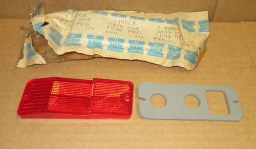 Mopar 3420868 right rear side marker lens & gskt 1970, 1971 Polara ...