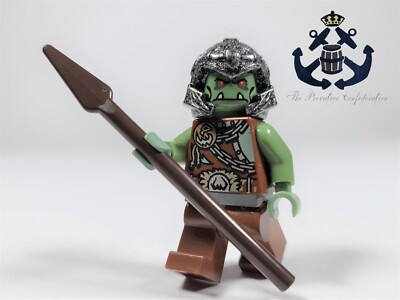 LEGO Minifigure 2000s Castle Fantasy Era Troll / Orc Warrior cas368 ...