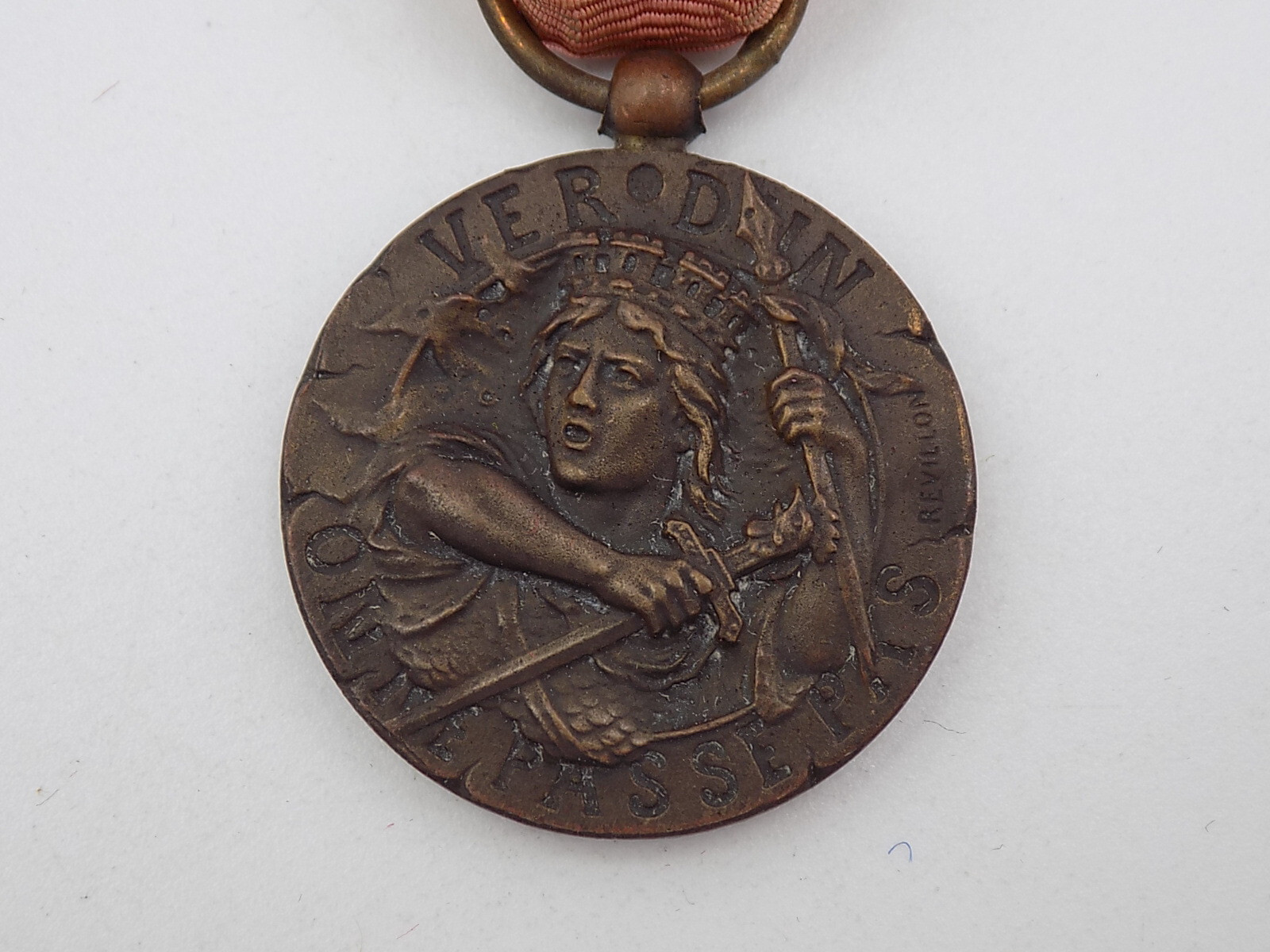 Original WWI French 1916 Battle of Verdun Medal - Revillon Model | eBay