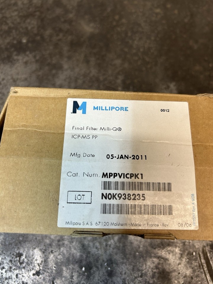 Millipore Final Filter Milli-Q ICP-MS PP | eBay
