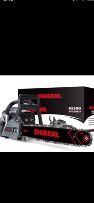 dereal 20in 62 cc gas chainsaw | eBay