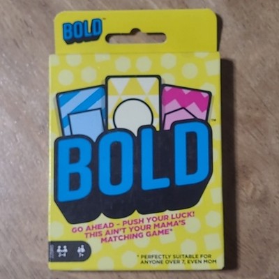 BOLD Card Game By Mattel. NEW | eBay