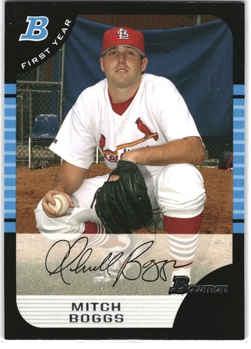 2005 Bowman Draft Mitch Boggs First Year St. Louis Cardinals #BDP41 | eBay