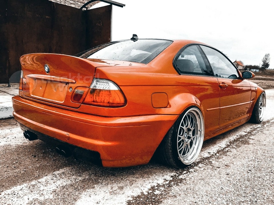 Ducktail Spoiler CSL for Bmw 3 e46 M3 Coupe / Cabrio 99 - 05 Trunk Wing ...
