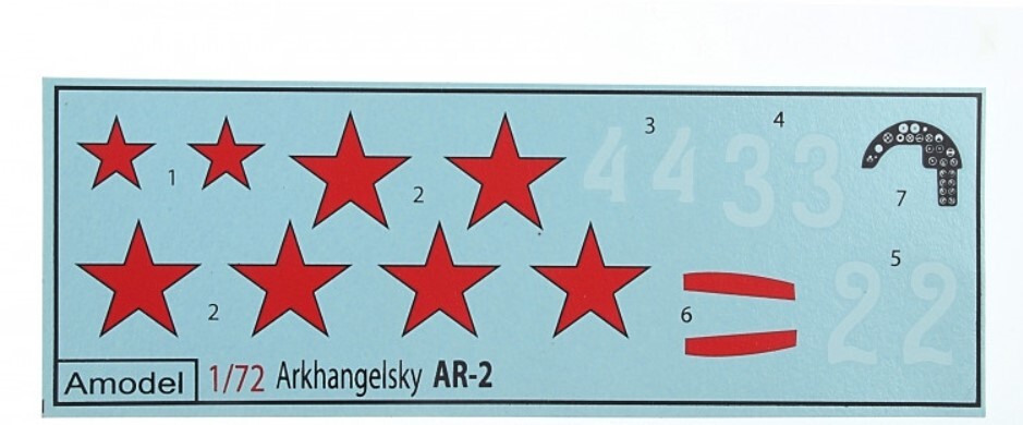 Amodel 72120 1:72 Bomber AR-2 Scale model kit | eBay