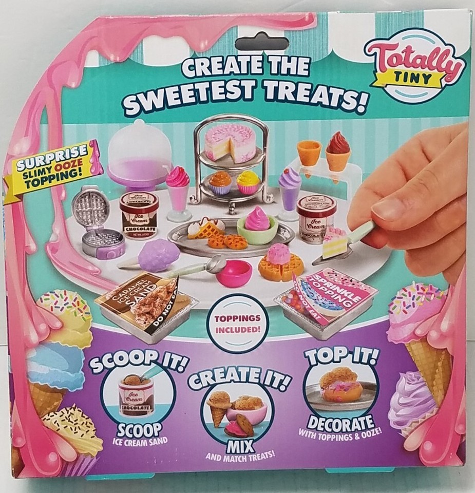 Totally Tiny Miniature Sweet Treats Café Mini Set, Surprise Slimy Ooze ...