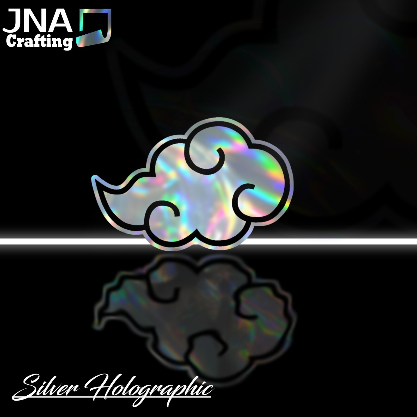 Vinyl Decal Sticker Akatsuki Cloud Naruto | eBay