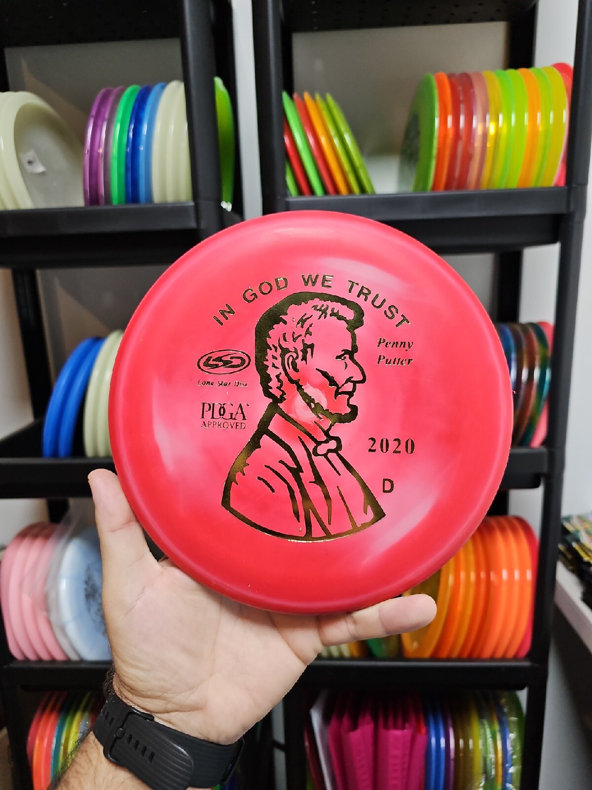 Lone Star Victor 1 Penny Putter 171g #7 V1 Disc golf Putter Approach ...