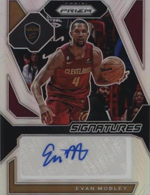 2023-24 Panini Prizm - Signatures Evan Mobley #SIG-MOB Silver Prizm (AU ...
