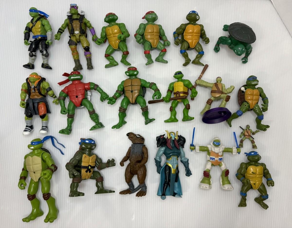 Old Teenage Mutant Turtle Toys