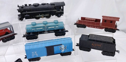 Marx Allstate 9640 Train Set 666 Steam Locomotive Engine Tender O Scale ...