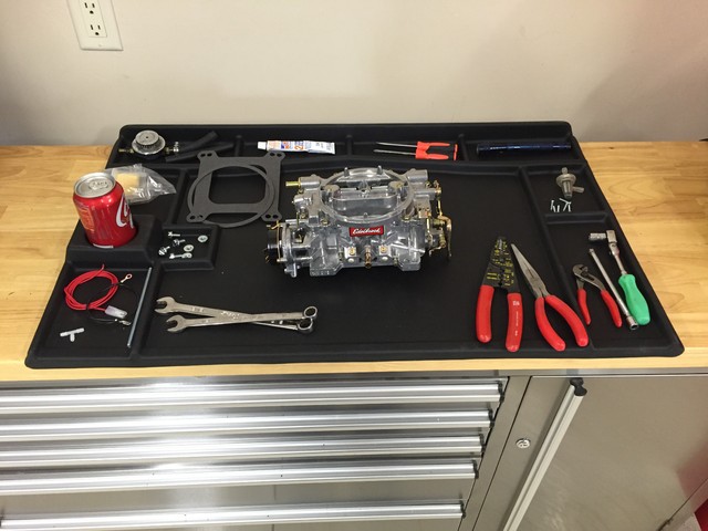 Gift Idea Heavy Duty Rubber Mechanics 3d Bench Top Work Mat Organizer ...