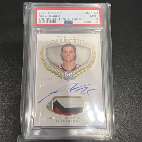 2020-21 Upper Deck The Cup - The NHL Collection Auto Patch #NHL-AR Alec ...