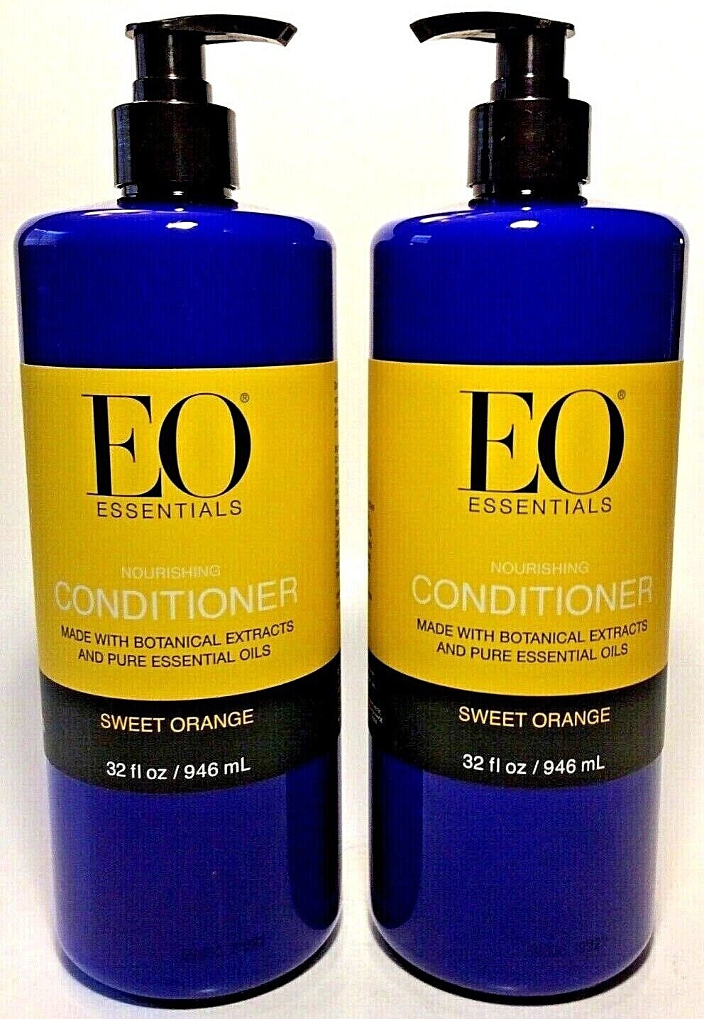 (2 Pack) EO Essential Oils - SWEET ORANGE - CONDITIONER - 32 oz ...