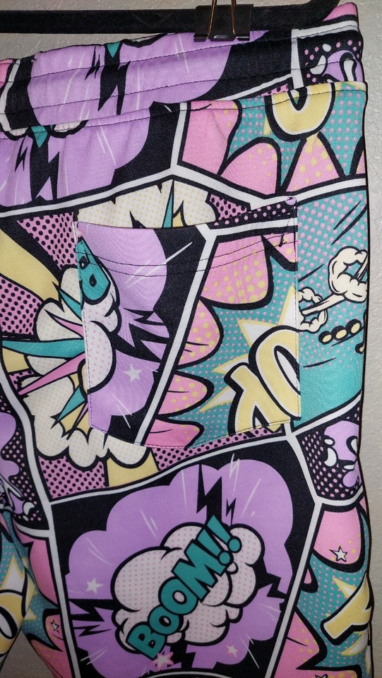 Oh Snap By Drill Clothing Co. Comic Style Shorts Men’s Size XL | eBay