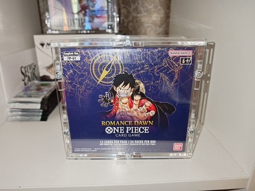 One Piece Blue Bottom First Print Booster Box Display Romance Dawn OP ...
