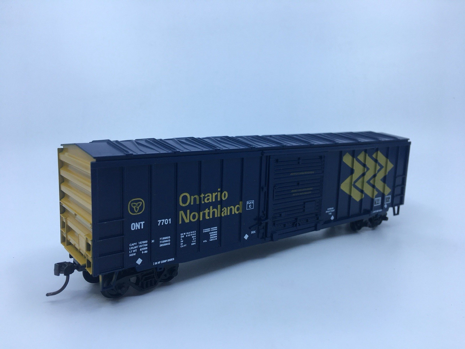 HO Athearn Ontario Northland 50’ Railbox Boxcar ONT #7701 | eBay
