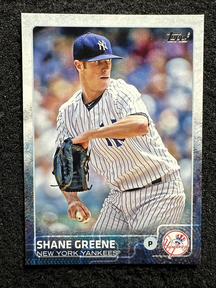 SHANE GREENE #343 2015 Topps Baseball QTY New York Yankees | eBay