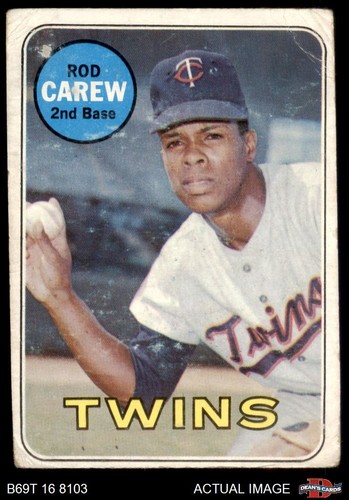 1969 Topps #510 Rod Carew Twins HOF 1 - POOR | eBay