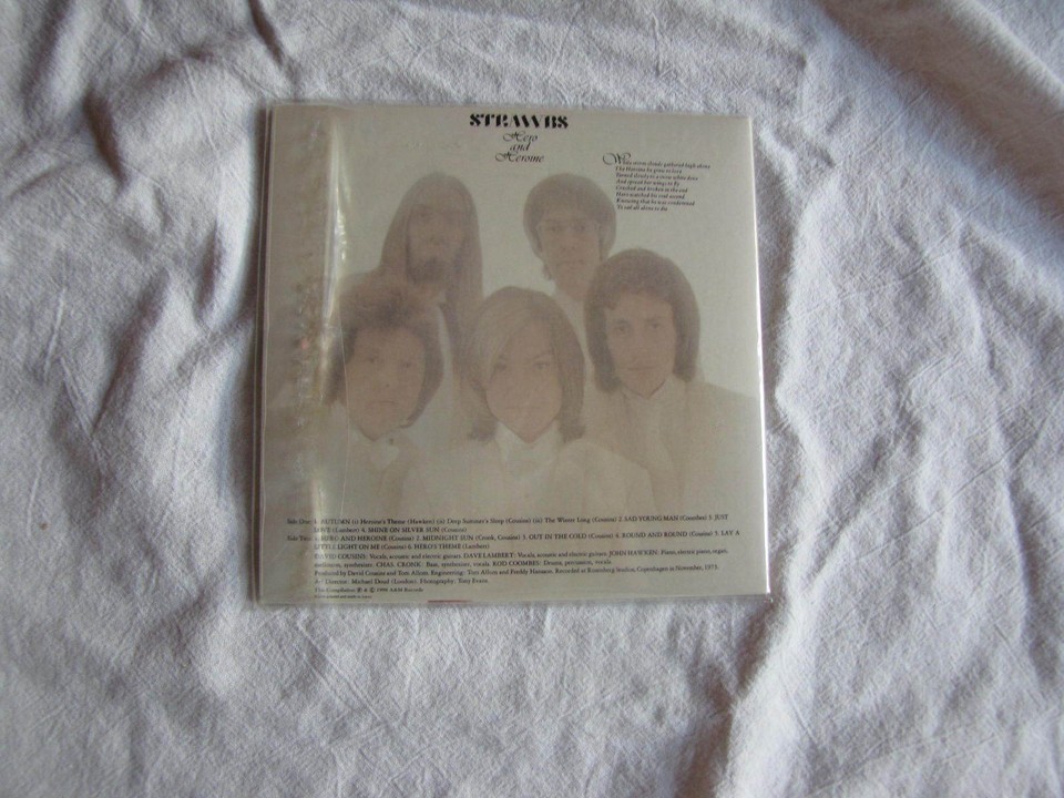 Strawbs Hero & Heroine Japan UICY 9216 mini-lp new unplayed with OBI ...