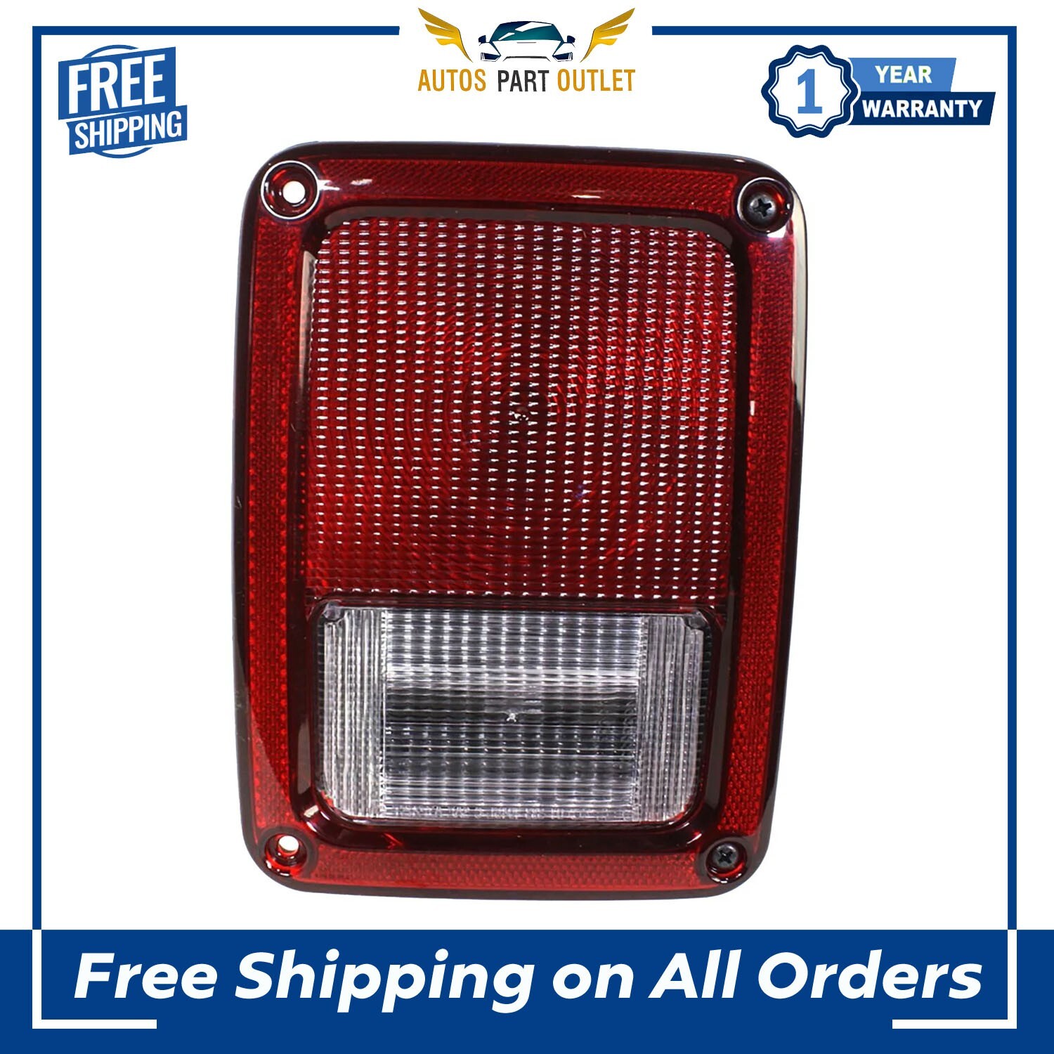 2007 - 2018 Jeep Wrangler Right Tail Light OEM Mopar 55077890AH for ...