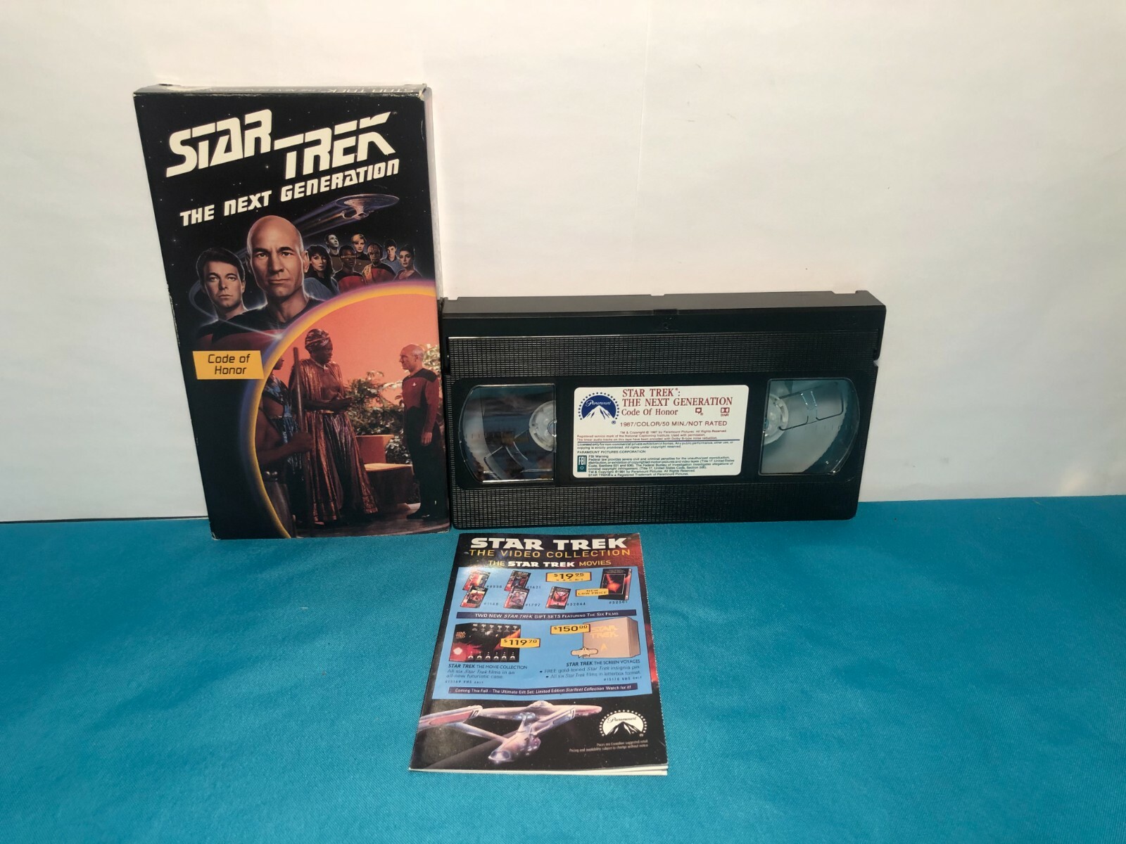 Star Trek TNG : Code of Honor Including insert VHS & sleeve | eBay