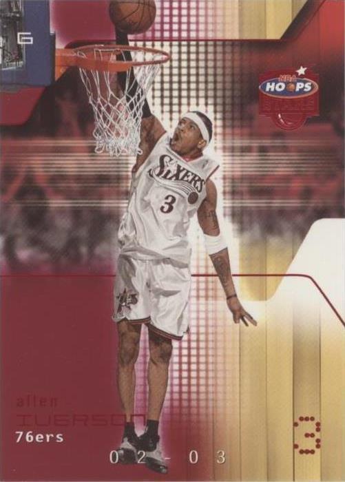 2002-03 NBA Hoops Stars - Allen Iverson #3 Red for sale online | eBay