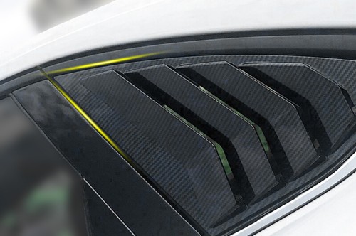 For Volkswagen Jetta 2019-2022 ABS Carbon Fiber Side Window Louver ...