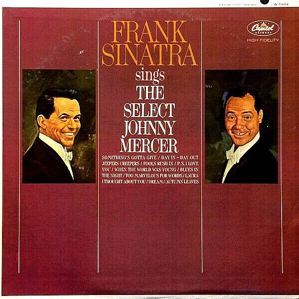 FRANK SINATRA "SINGS THE SELECT JOHNNY MERCER" PREMIUM QUALITY USED LP ...