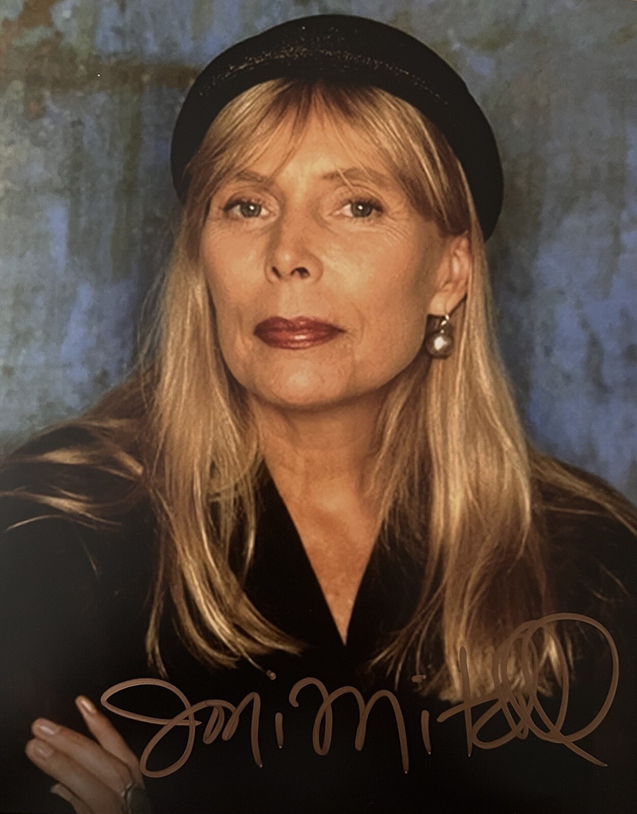 Joni Mitchell Signed Autographed 8x10 Color Photo RELIST NPB | eBay
