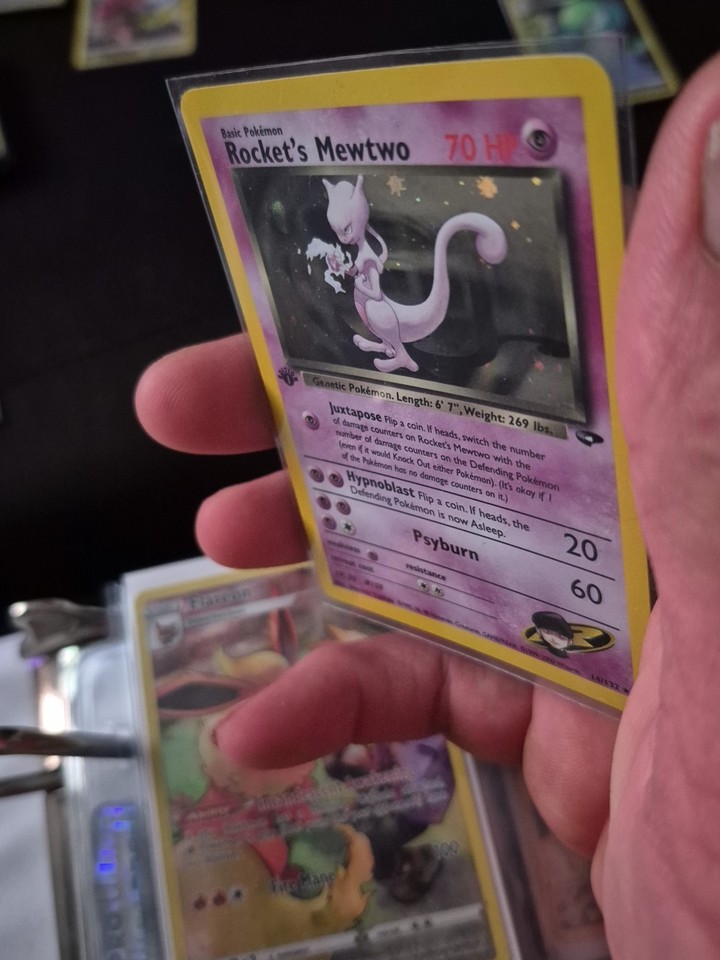 Team Rockets Mewtwo Holo 1st Edition | eBay