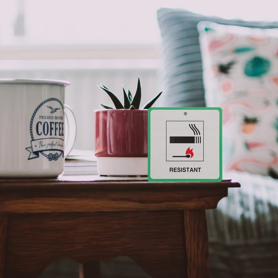 50 Pcs Warning Label Fire Labels on Furniture Safety for Sofa Sticker ...