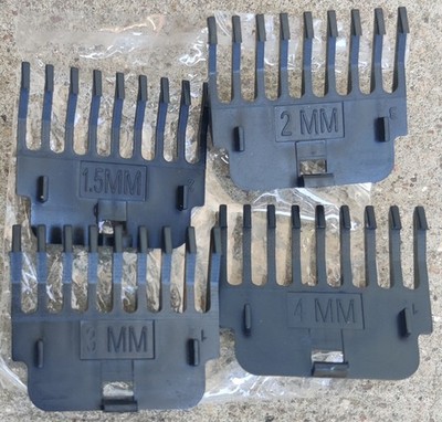 T9 Hair Clipper Beard Trimmer Combs Guides 1.5mm 2mm 3mm 4mm | eBay