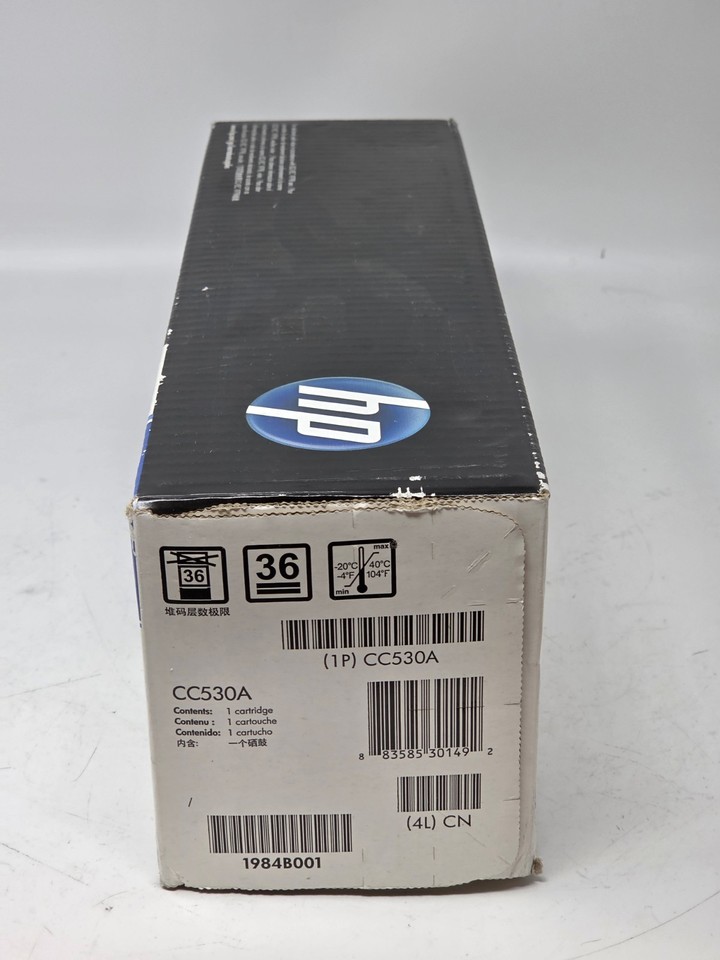 Genuine OEM Sealed HP 304A CC530A Black LaserJet Toner Cartridge for ...