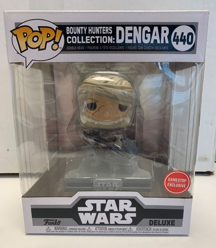 Funko POP! Deluxe - Dengar #440 - Star Wars Bounty Hunter - GameStop ...