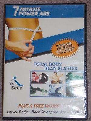 The Bean 7 Minute Power Abs TOTAL BODY BEAN BLASTER Dvd Used Like New ...