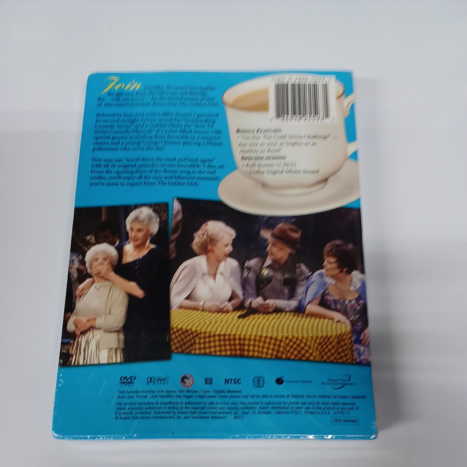 The Golden Girls - The Complete Second Season (DVD, 2005, 3-Disc Set ...