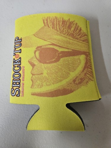 Shock Top Lemon Shandy Beer Yellow Can Coozie | eBay
