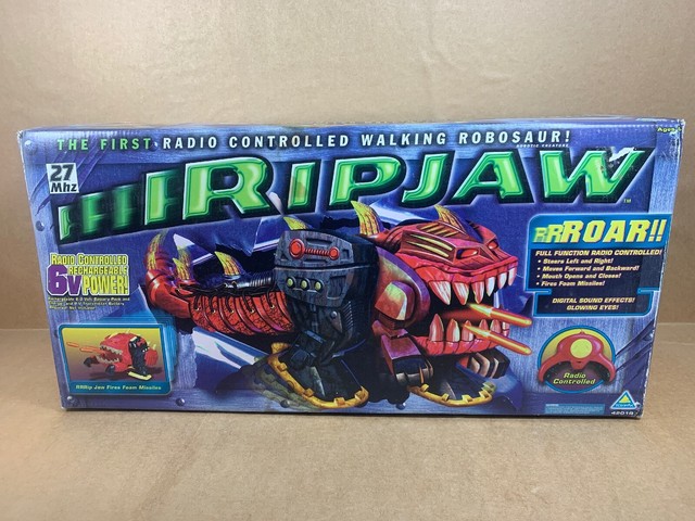 Vintage 1999 Toymax Ripjaw Robosaur - Robot Body Only No Accessories ...
