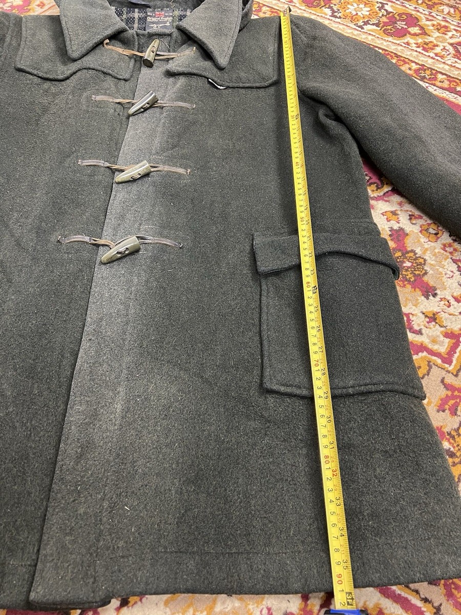 Vintage Gloverall Duffle Coat Jacket Men's GB 46 Wool Vintage Gloverall Duffle Coat Jacket Men's GB 46 Wool